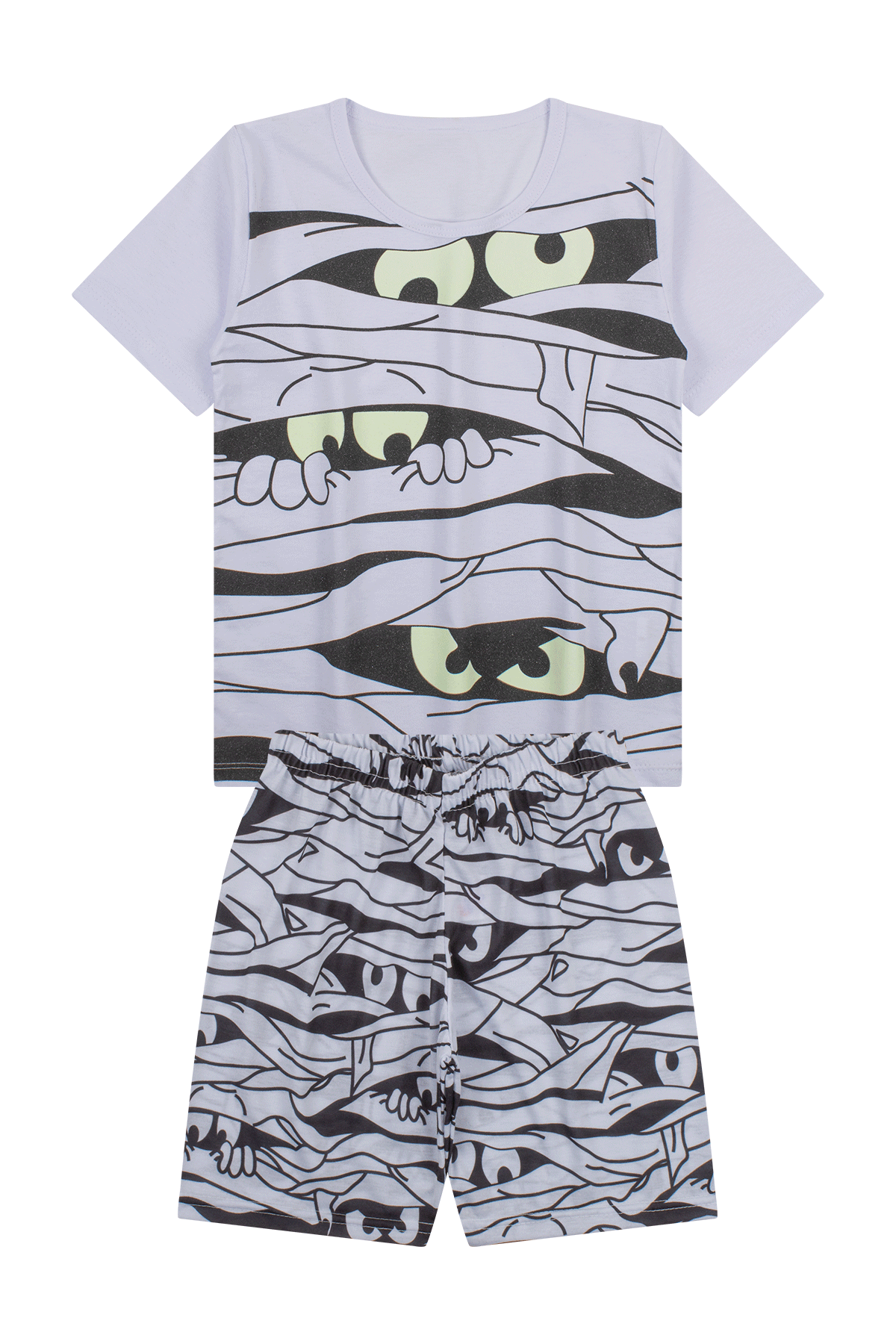 Pijama Infantil Menino Branco -Alemara Pijama Infantil Menino Branco -Alemara